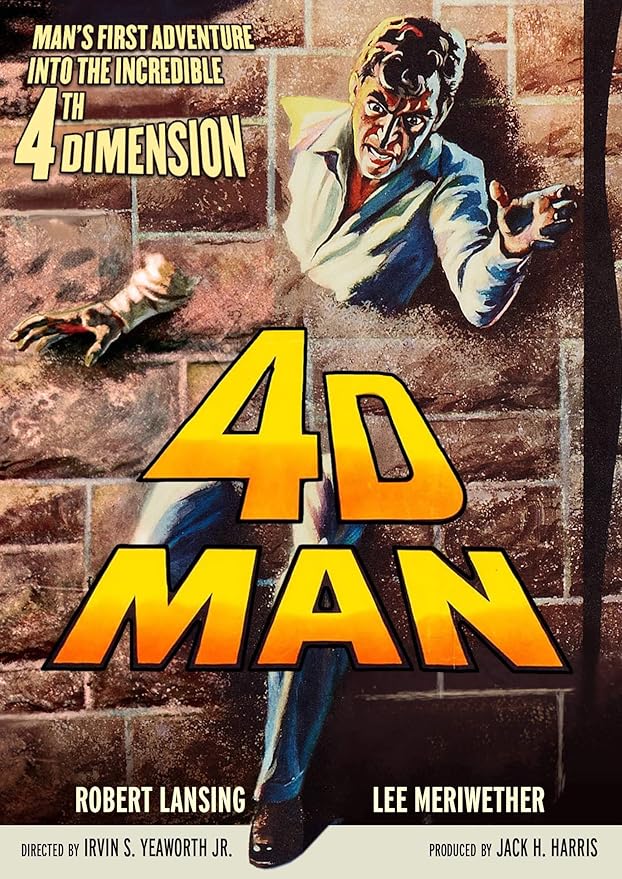 Amazon.co.jp: 4D Man [DVD] : Robert Strauss, James Congdon, Robert ...