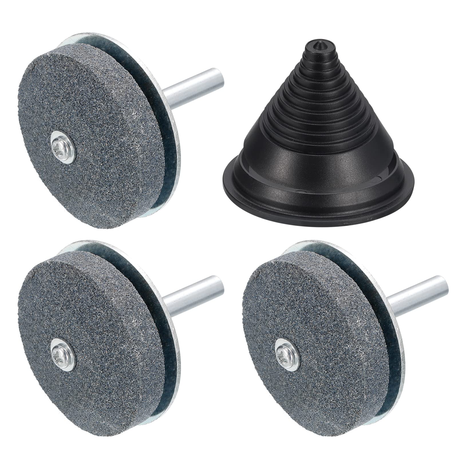 Amazon.com : uxcell Lawn Mower Blade Sharpener, 3Pcs Corundum Mower ...