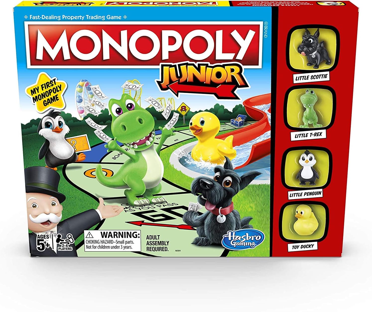 Amazon.com: Hasbro Monopoly Junior Edition : Toys & Games