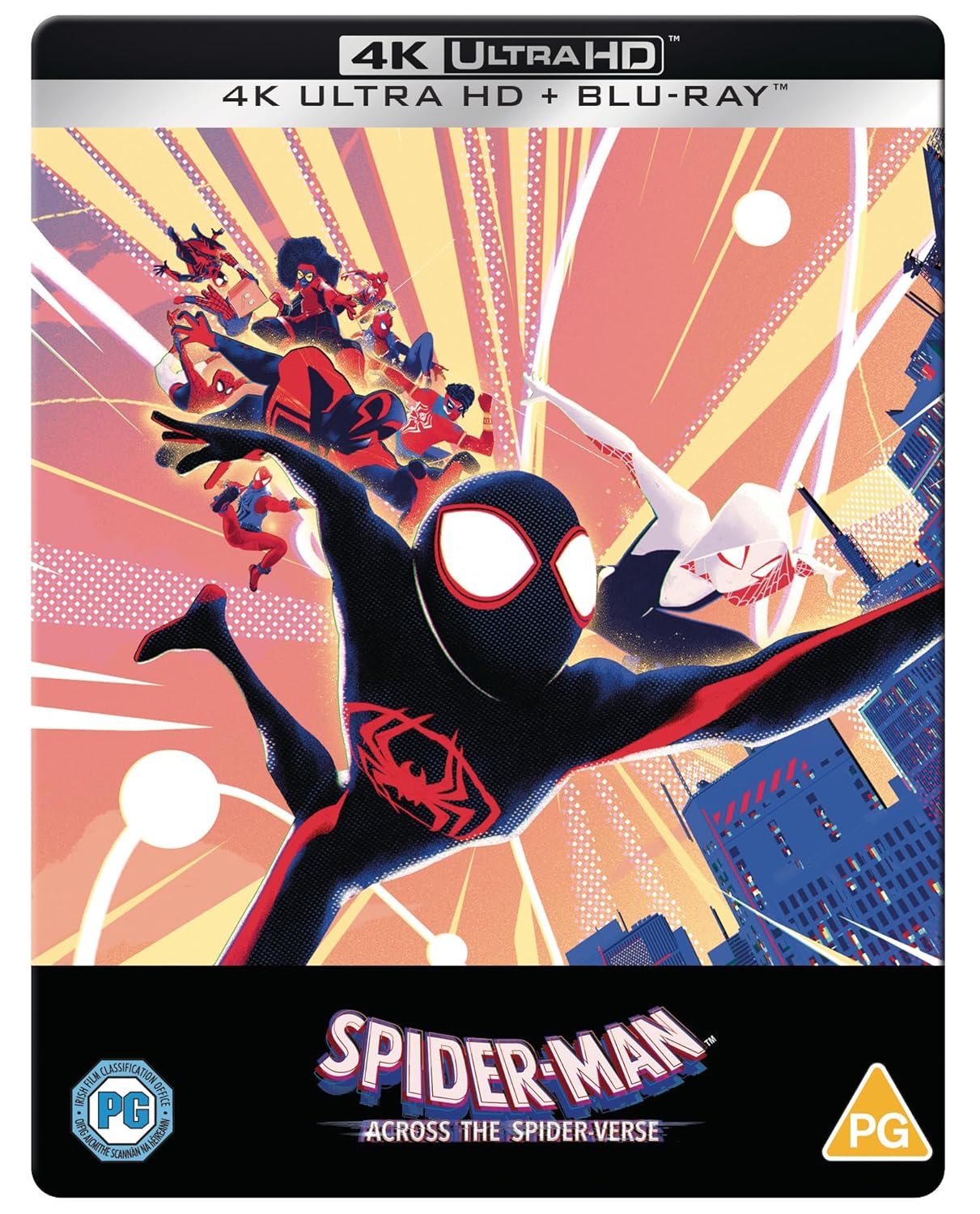 Amazon.com: Spider-Man: Across the Spider-Verse (Steelbook) : Shameik ...