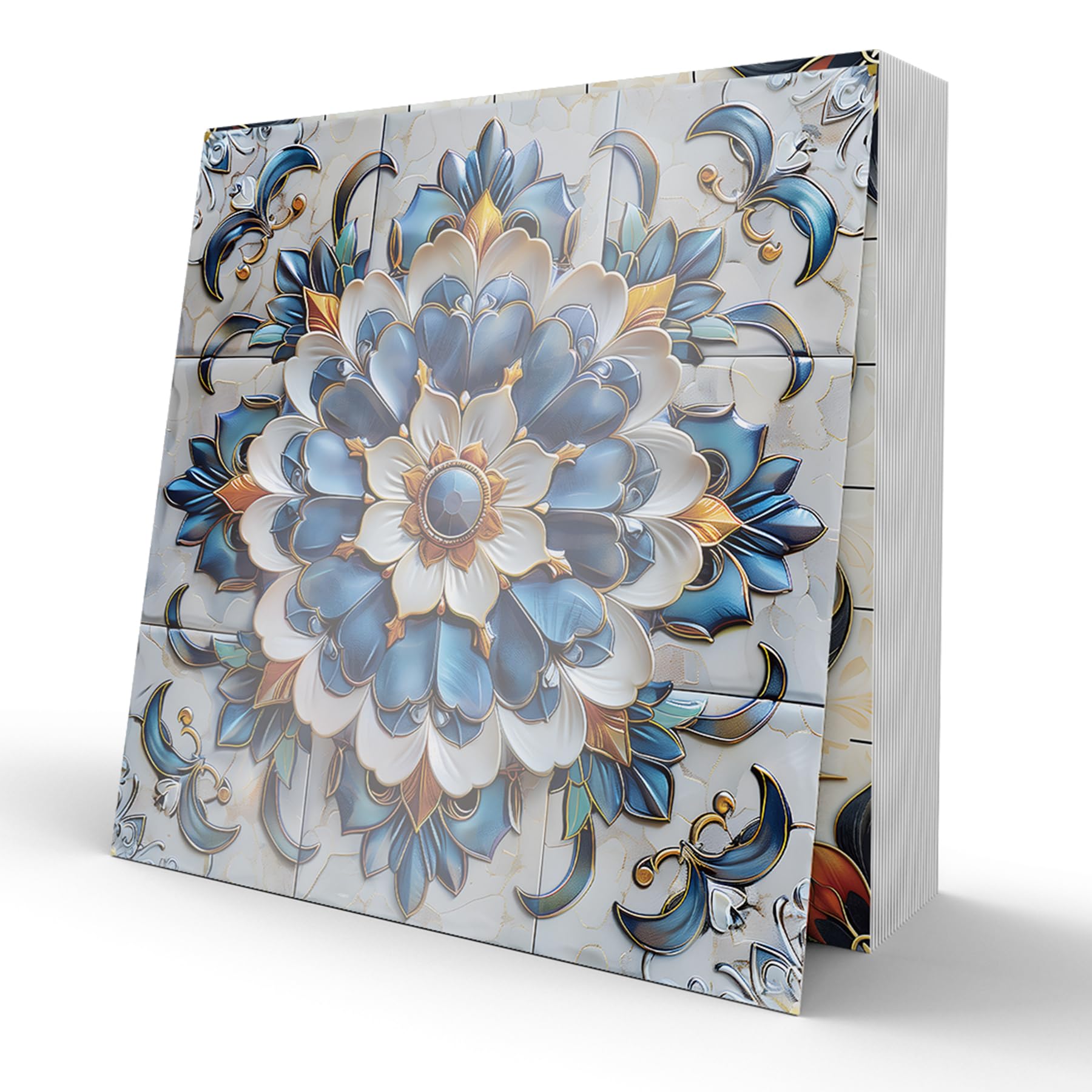 Amazon.com: ViibXfans 24 Pcs 6x6 Tile Stickers Peel and Stick Tile ...