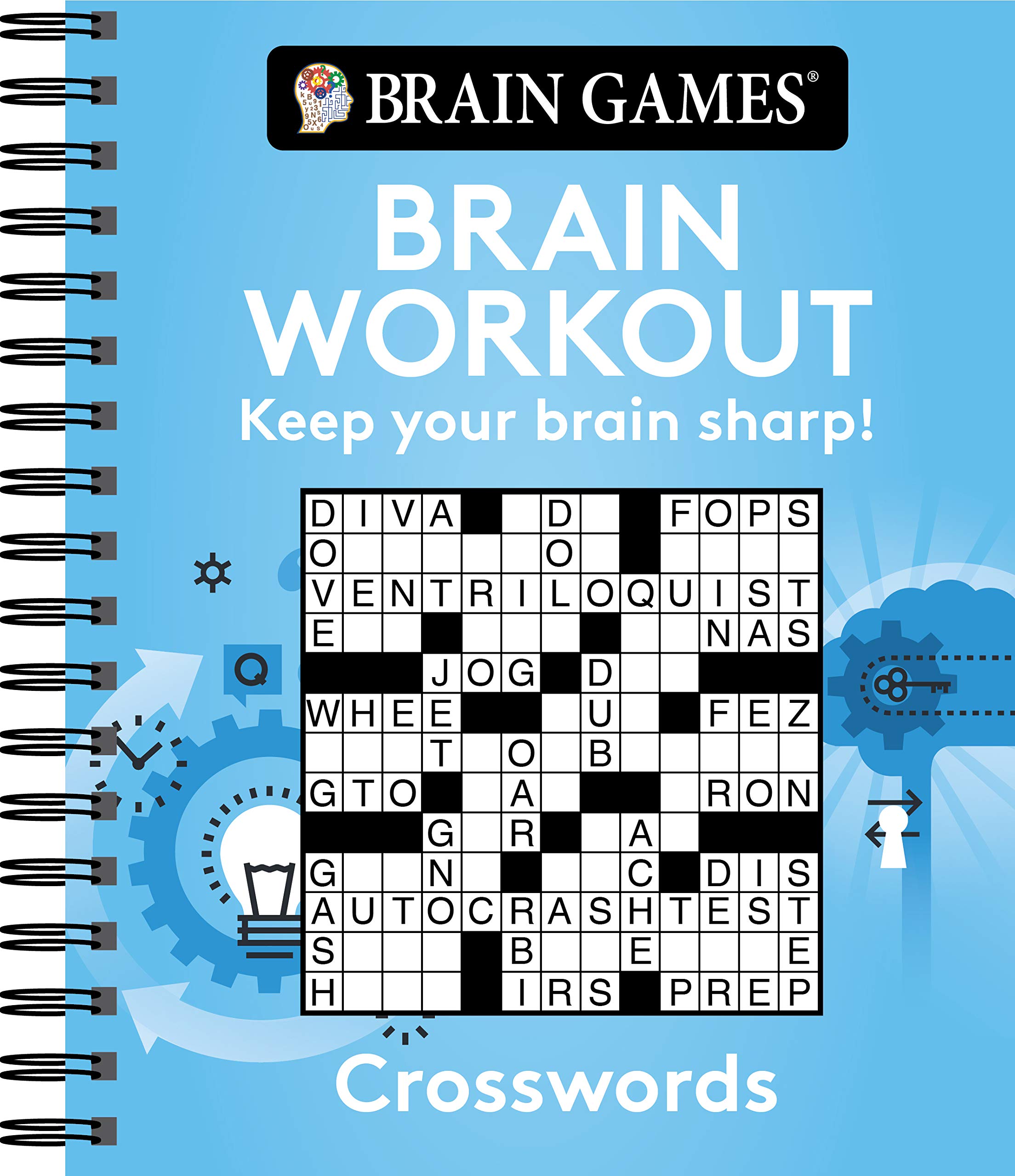 Brain Games - Brain Workout: Crossword: Publications International Ltd ...
