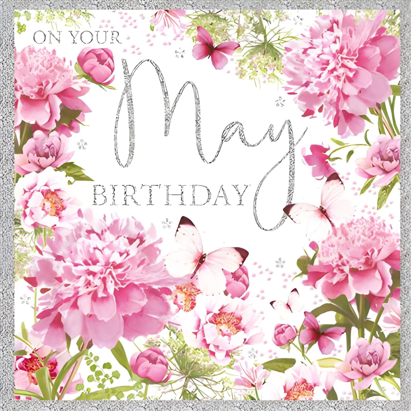 Nigel Quiney Female May Birthday Card - Happy Birthday Card for Women ...