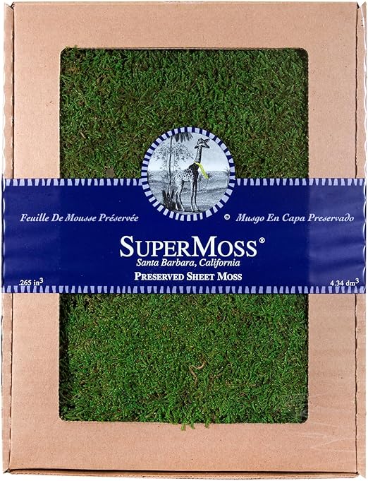 Amazon.com: SuperMoss (21485) Sheet Moss – Flat Moss for Plants ...