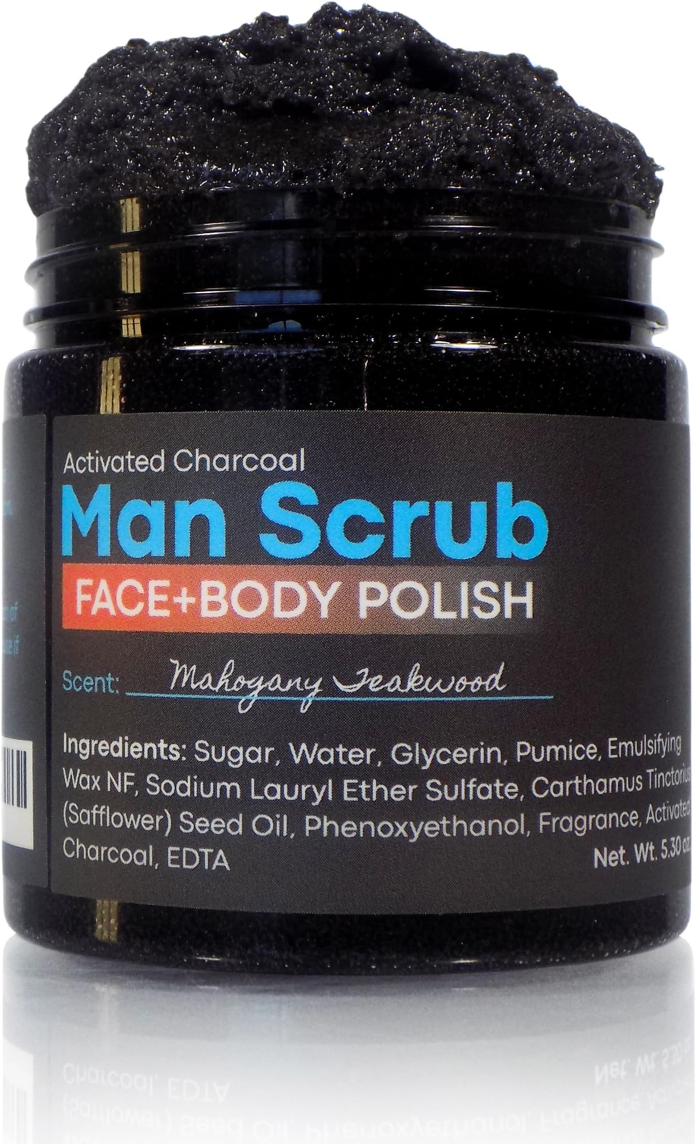 Amazon.com : Joli Noir - Face Scrub For Men - Mens Face + Body Scrub ...