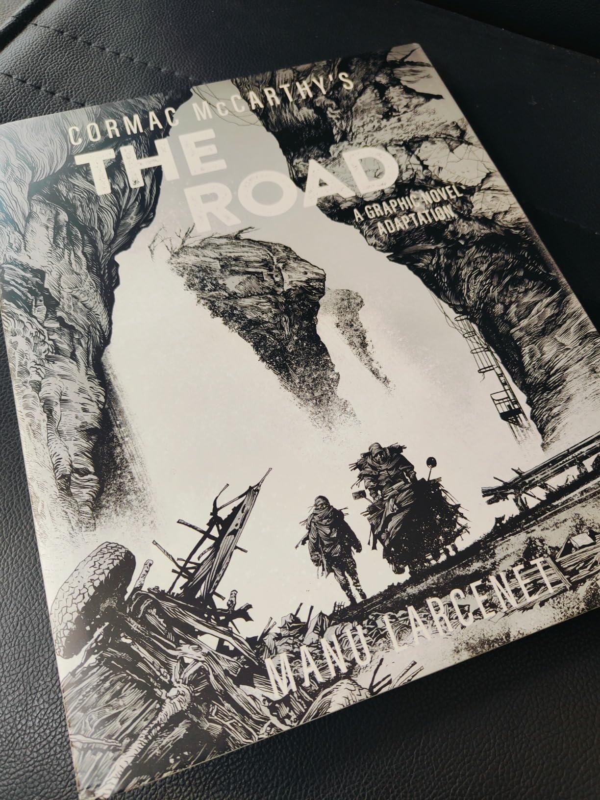The Road: A Graphic Novel Adaptation eBook : McCarthy, Cormac, Larcenet ...