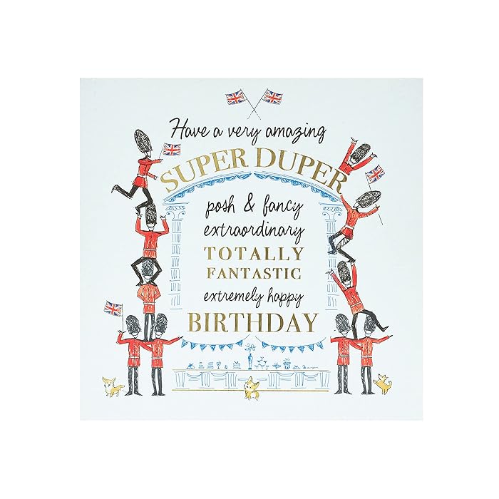 Buy Royal Theme Birthday Card - Beefeater Birthday Card - Queens Guards ...