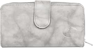 Amazon.com: Julia Buxton Heiress Leather Checkbook Wallet : Clothing ...