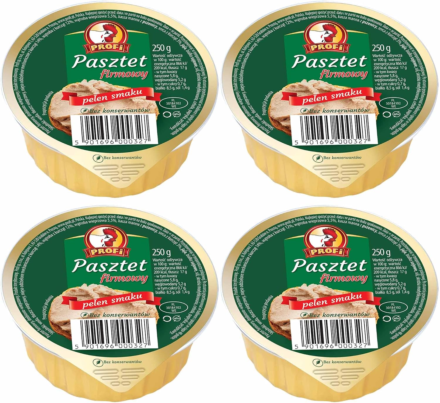 Profi Pate 250g Canned Food | Product of Poland | Delicate and Fluffy ...