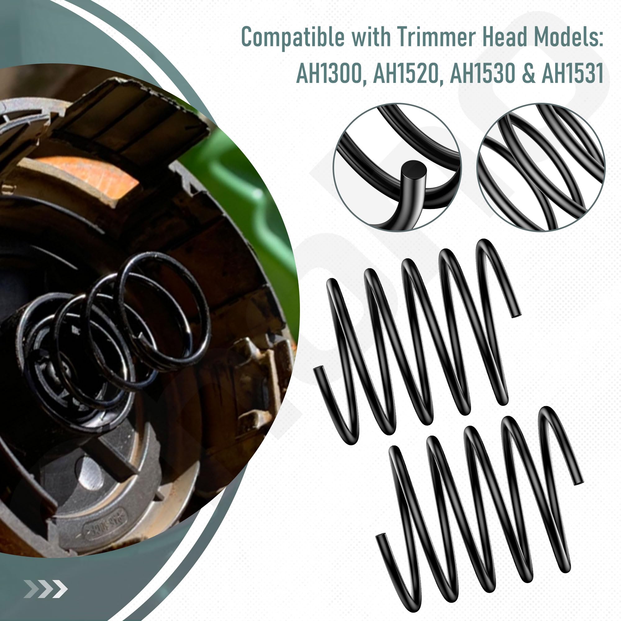 Ego Trimmer Genuine EGO Spring 3660582001 - Replacement For ST1500 ...