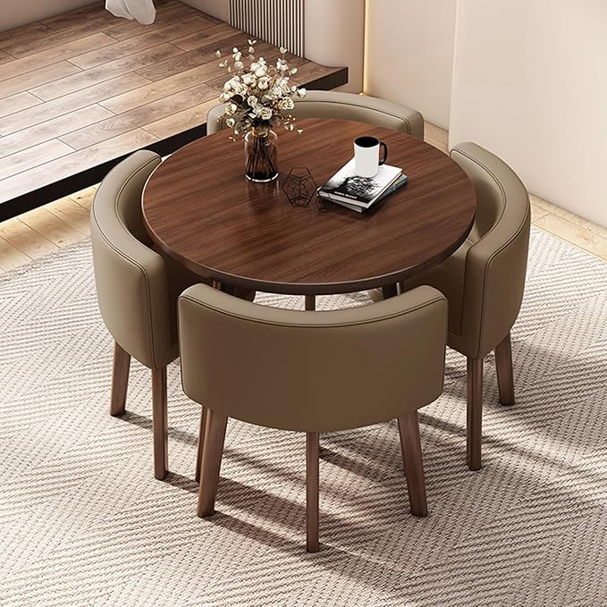 Amazon.com: Small Conference Table, Reception Negotiation Table, Office ...