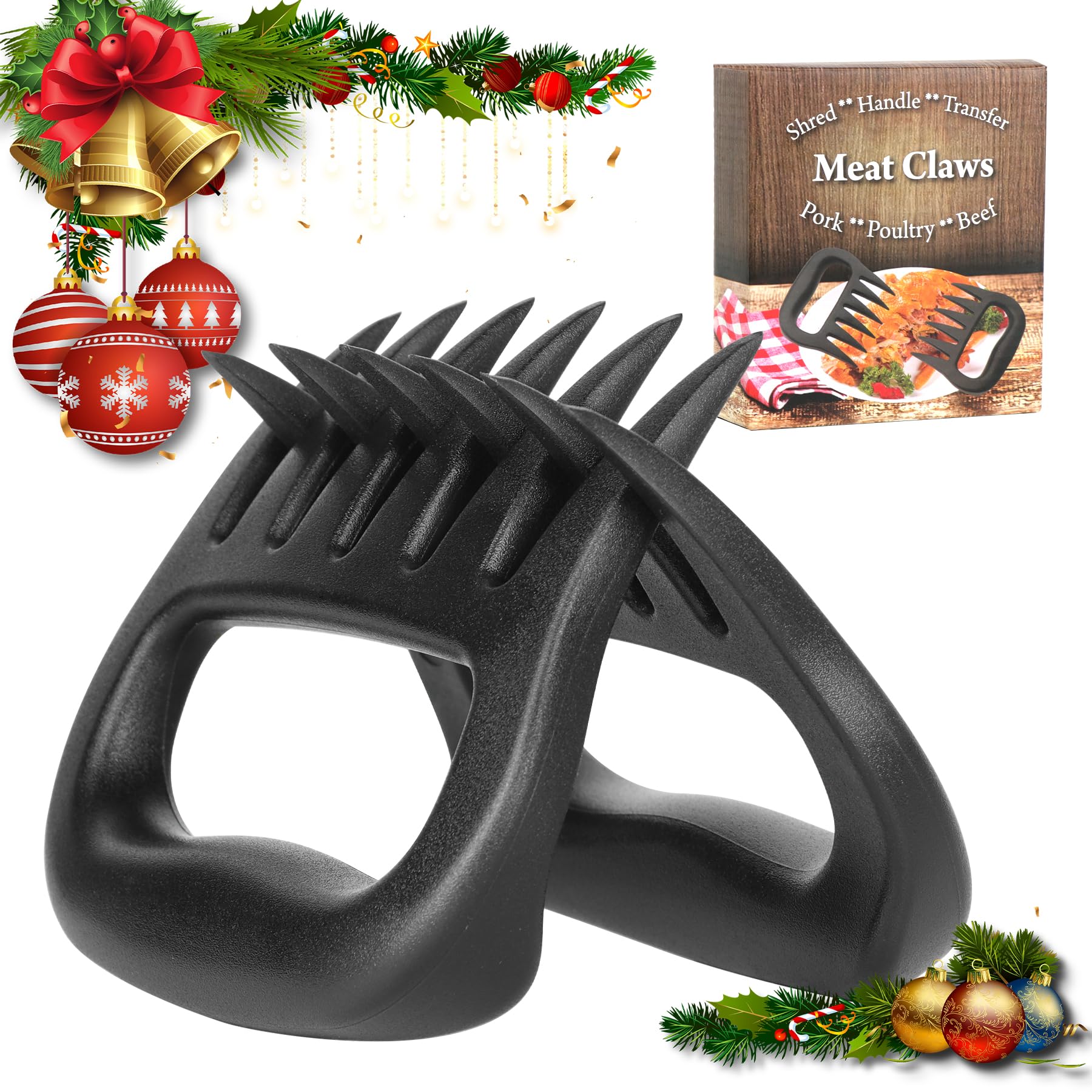 Amazon.com: Meat Shredder Claws - Pulled Pork Claws, Bear Claw Meat ...