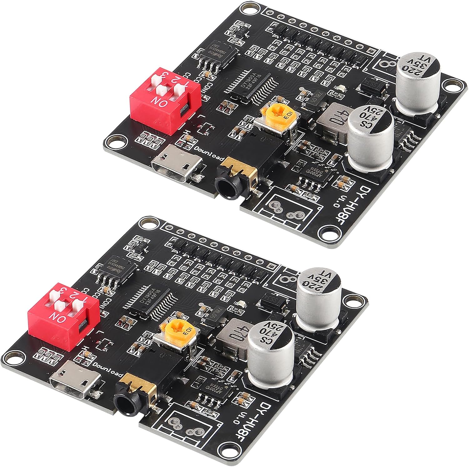 Amazon.com: AITIAO 2PCS Voice Playback Module Board MP3 Music Player ...
