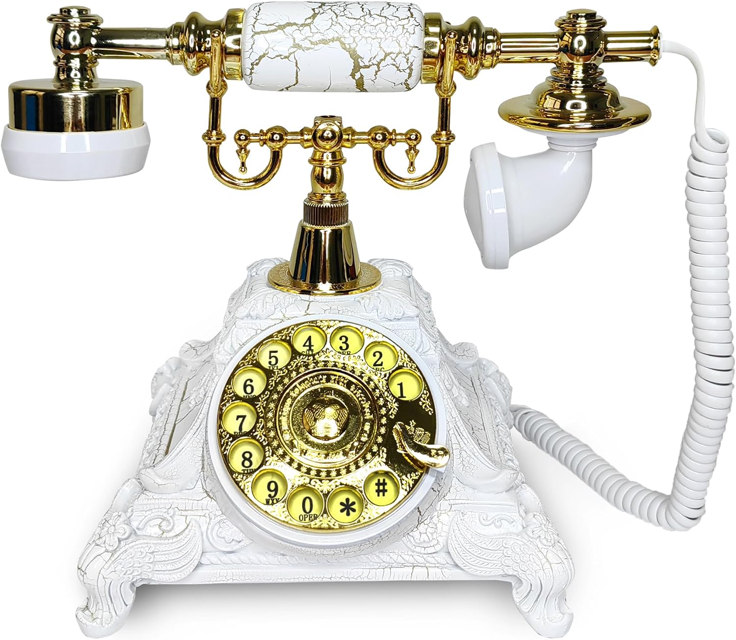 Amazon.com: FiayaCom Retro Audio Guest Book Wedding Phone, Unique ...