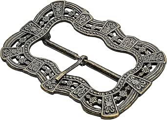 Amazon.com: Lord of Battles Medieval Buckles Large Pirate Brass Buckle ...