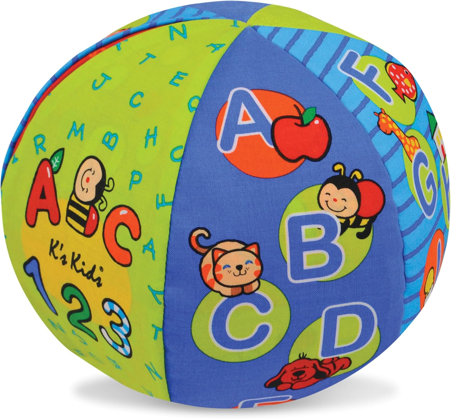 Amazon.com: Melissa & Doug K's Kids 2-in-1 Talking Ball Educational Toy ...