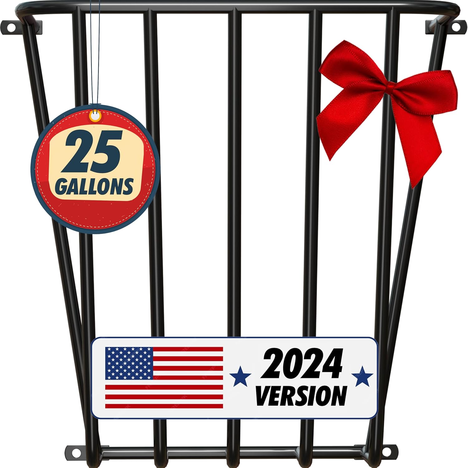 Amazon.com: NPGLOBAL Wall Hay Rack - Hay Feeder Wall Mount and Blanket ...