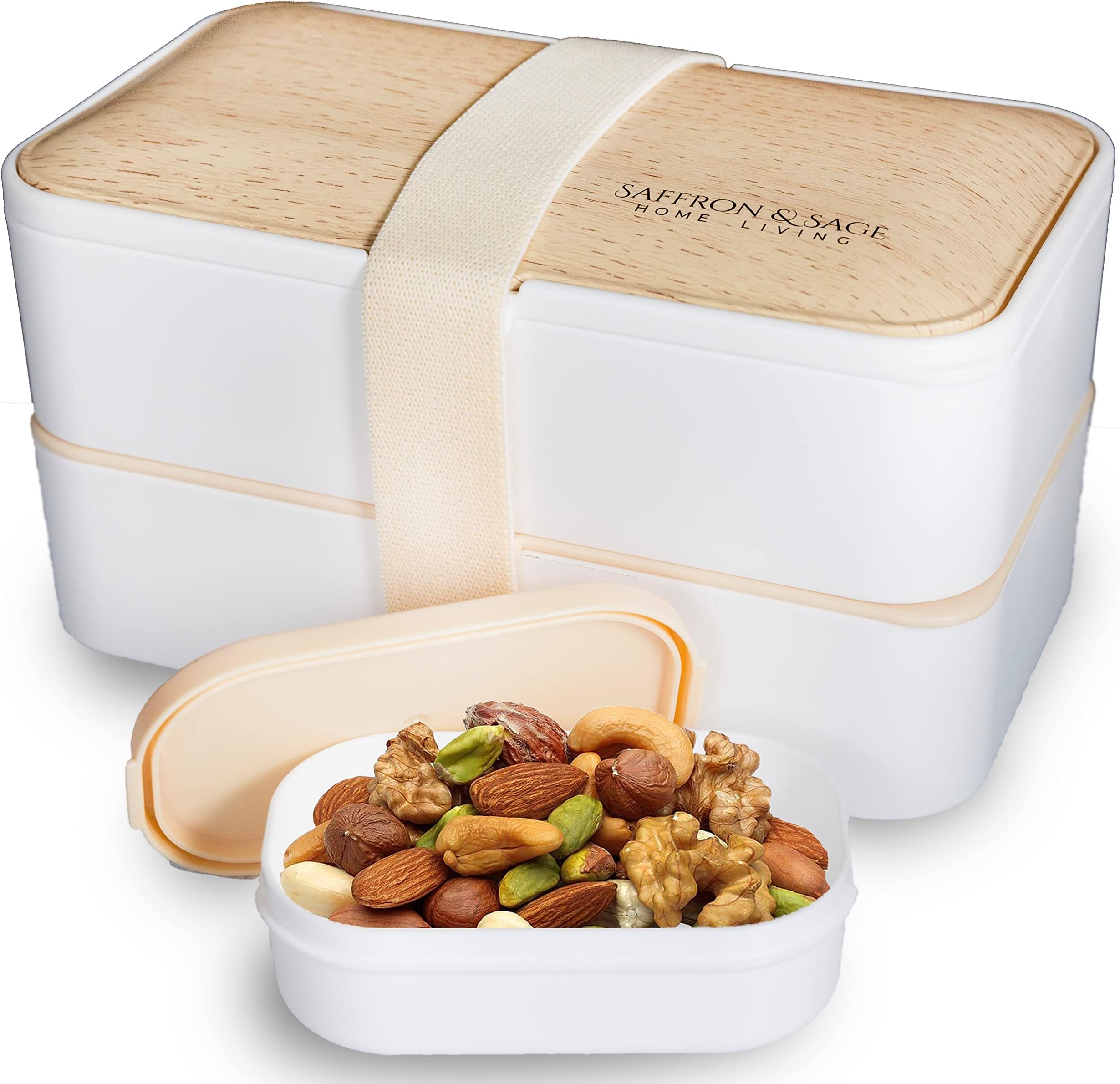 Amazon.com: Original Bento Box Lunch Box Japanese Style 2 Layer Food ...