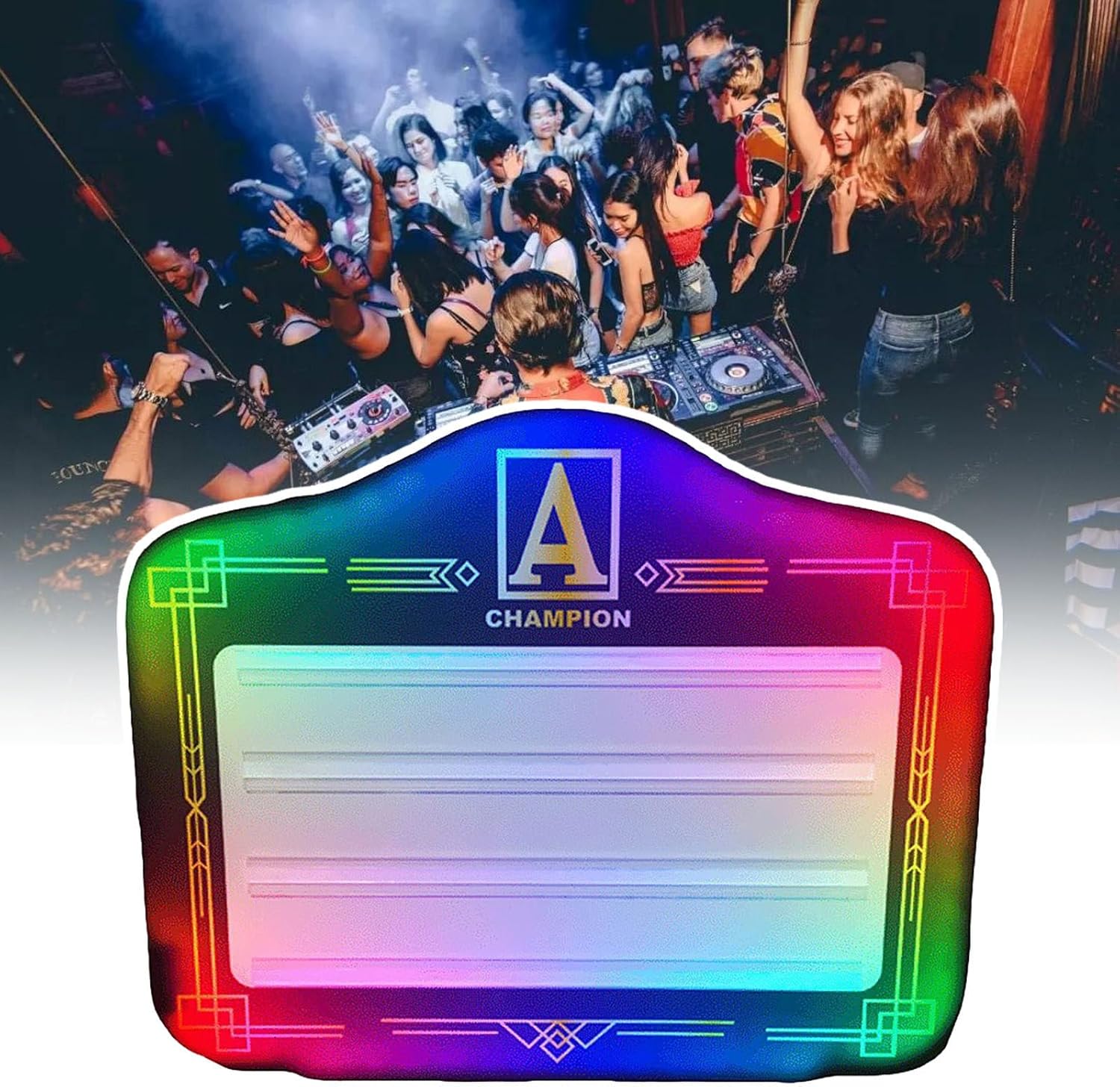 Amazon.co.jp: LED Nightclub Wine Bottle Presenter Board - Vivid Vip ...