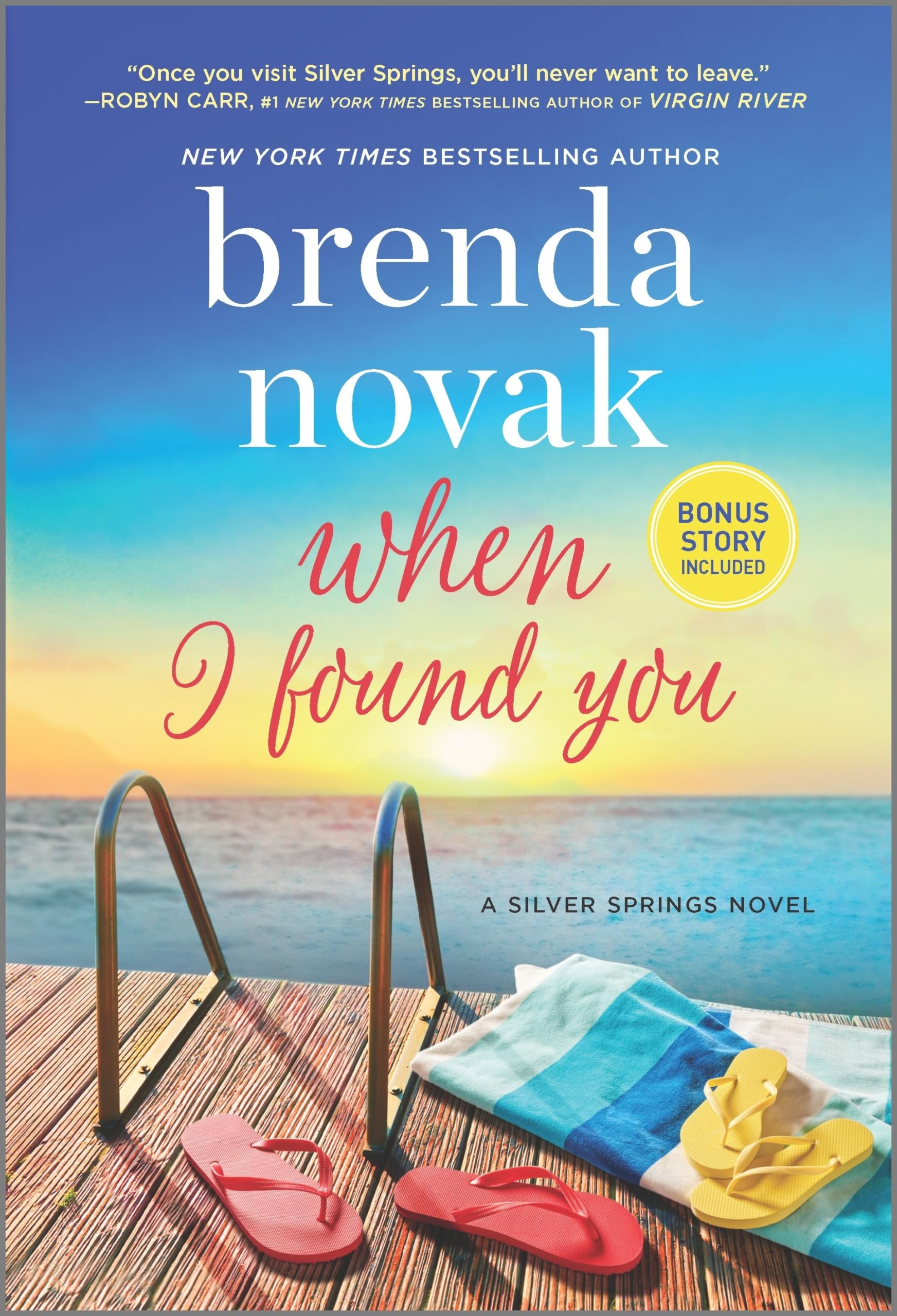 When I Found You: A Silver Springs Novel (Silver Springs, 8): Novak ...