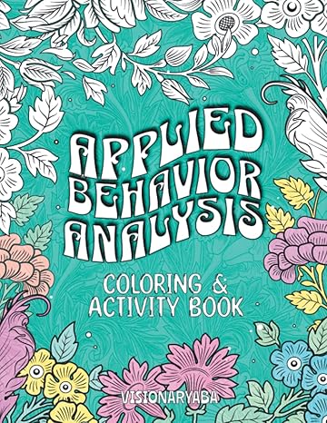 Amazon.com: Applied Behavior Analysis Coloring and Activity Book: For ...