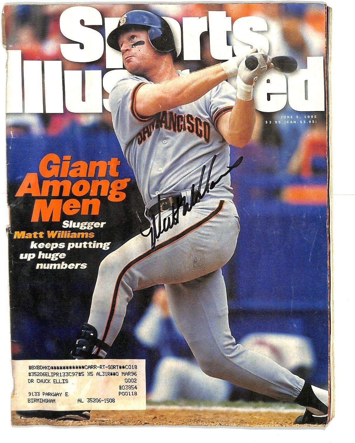 Amazon.com: Matt Williams signed San Francisco Giants Sports ...