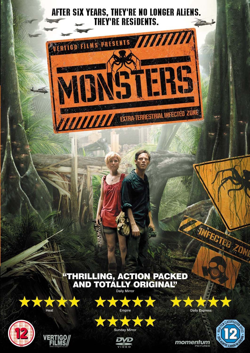 Monsters [DVD] [2010]: Amazon.co.uk: Whitney Able, Scoot McNairy ...