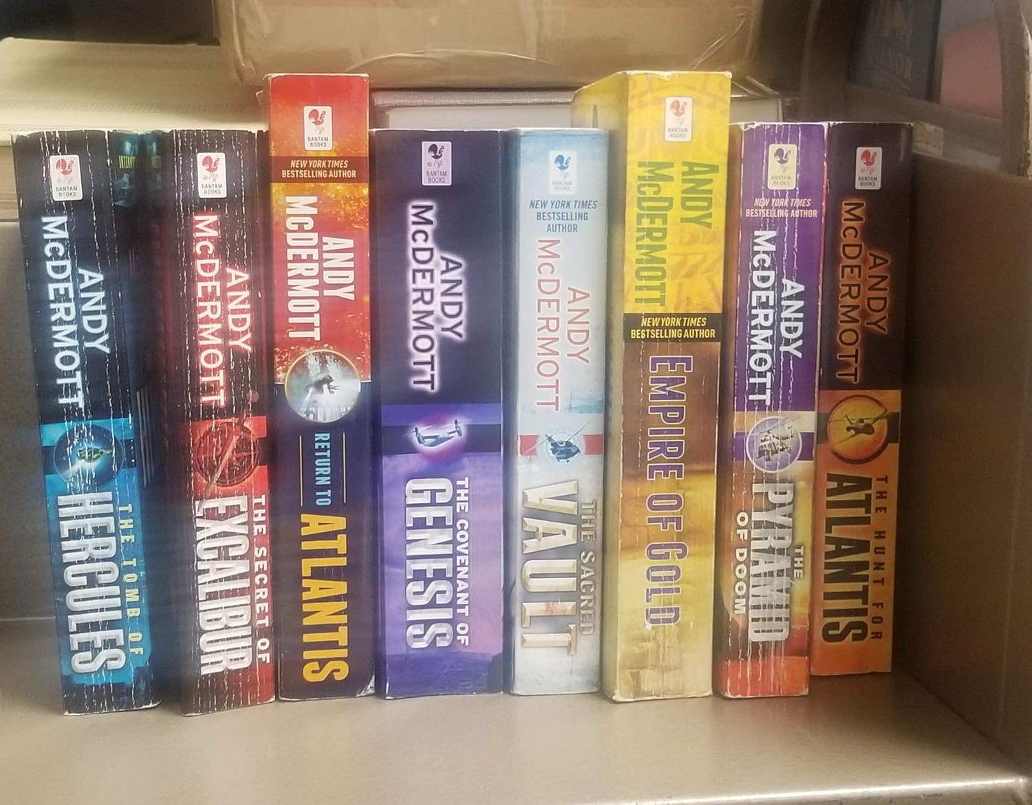 Andy Mcdermott Nina Wilde Eddie Chase 6 Books Collection Pack Set: Andy ...