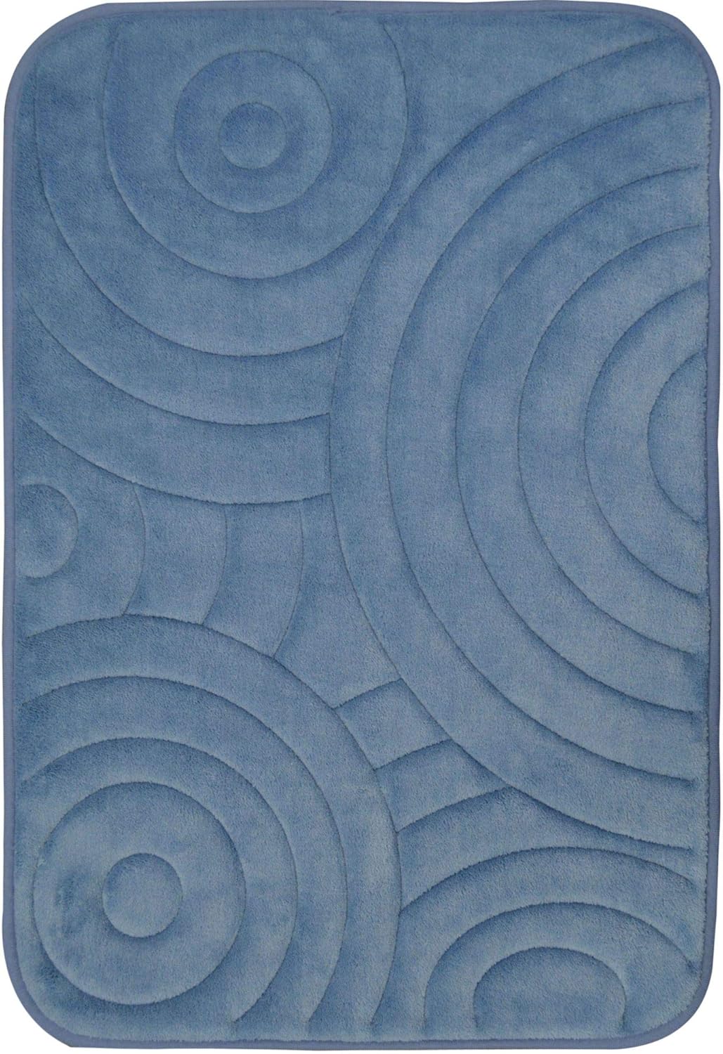Amazon.com: Home Dynamix Indulgence Bliss Bath Mat, 20" x30, Steel Blue ...