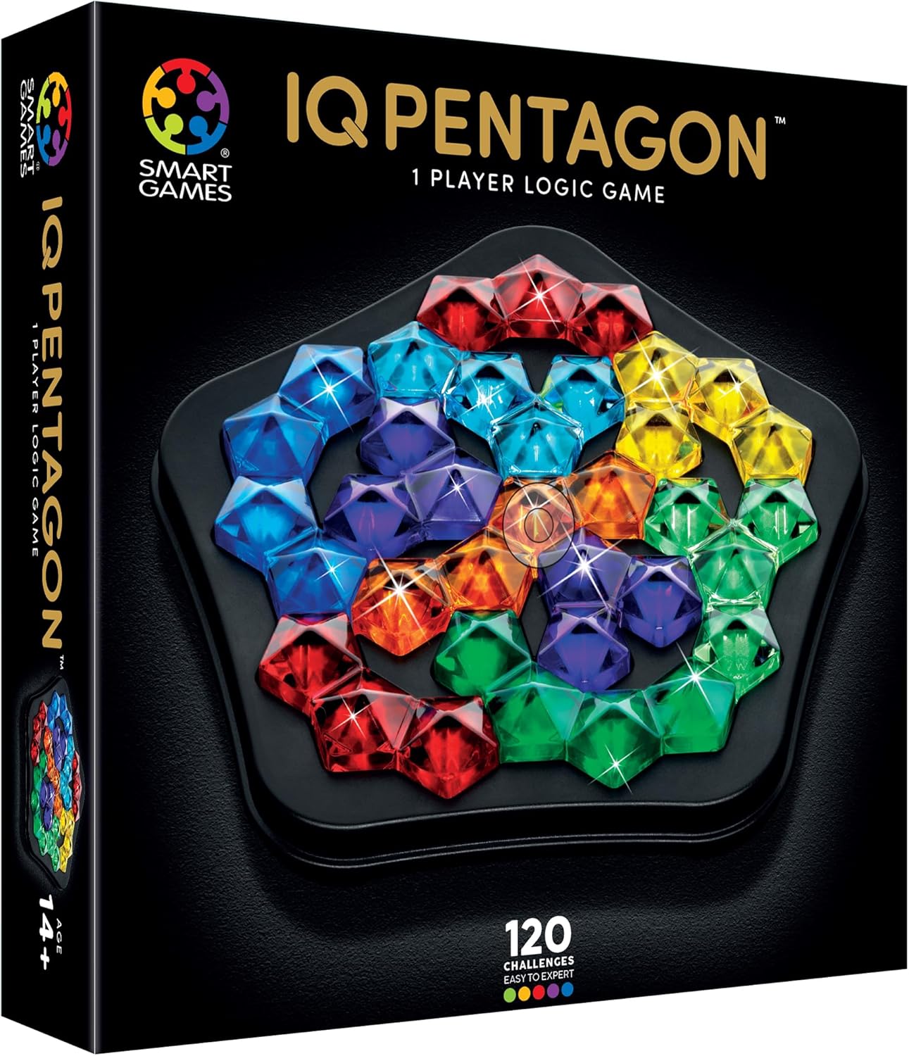 Amazon.com: SmartGames IQ Deluxe: Pentagon - The New IQ Series from ...