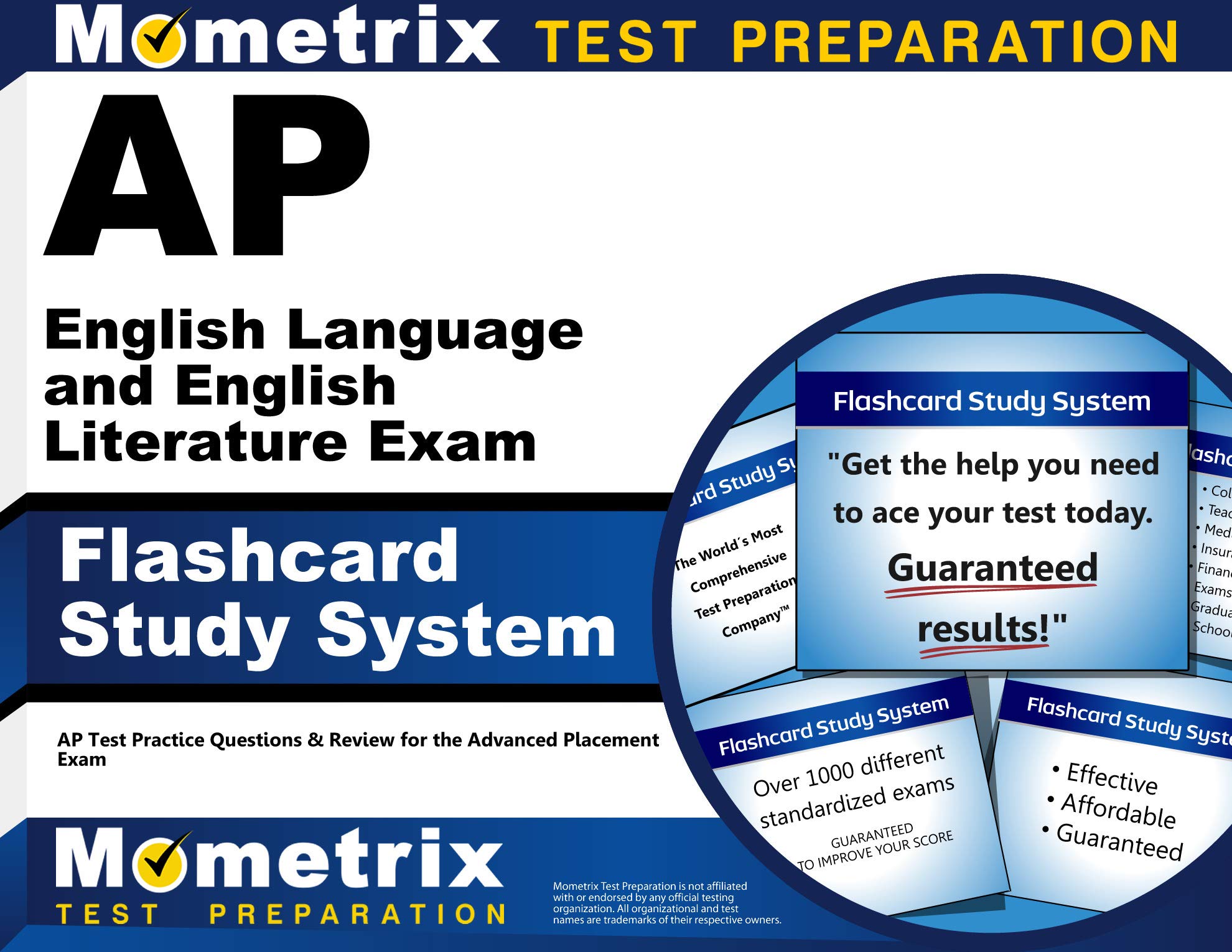 Amazon.com: AP English Language and English Literature Exam Flashcard ...