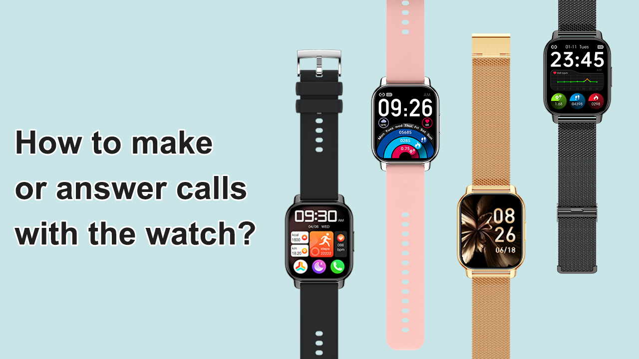 Watch How to make or answer calls with the watch? on Amazon Live
