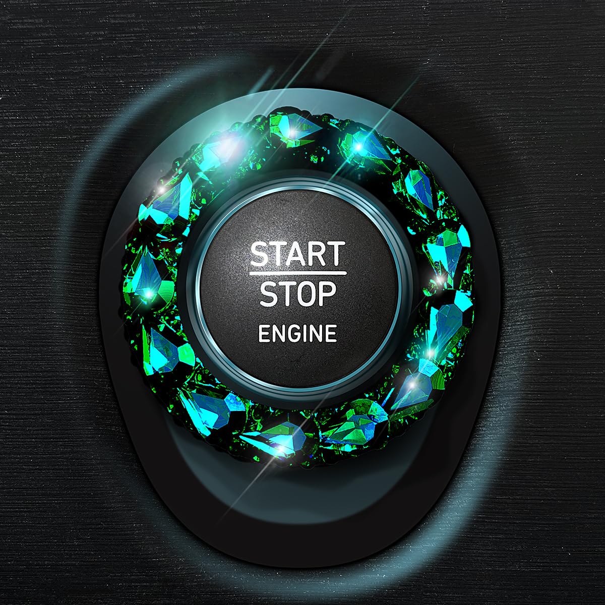 Amazon.com: Blinglife Bling Car Accessories for Wowen,Car Engine Start ...