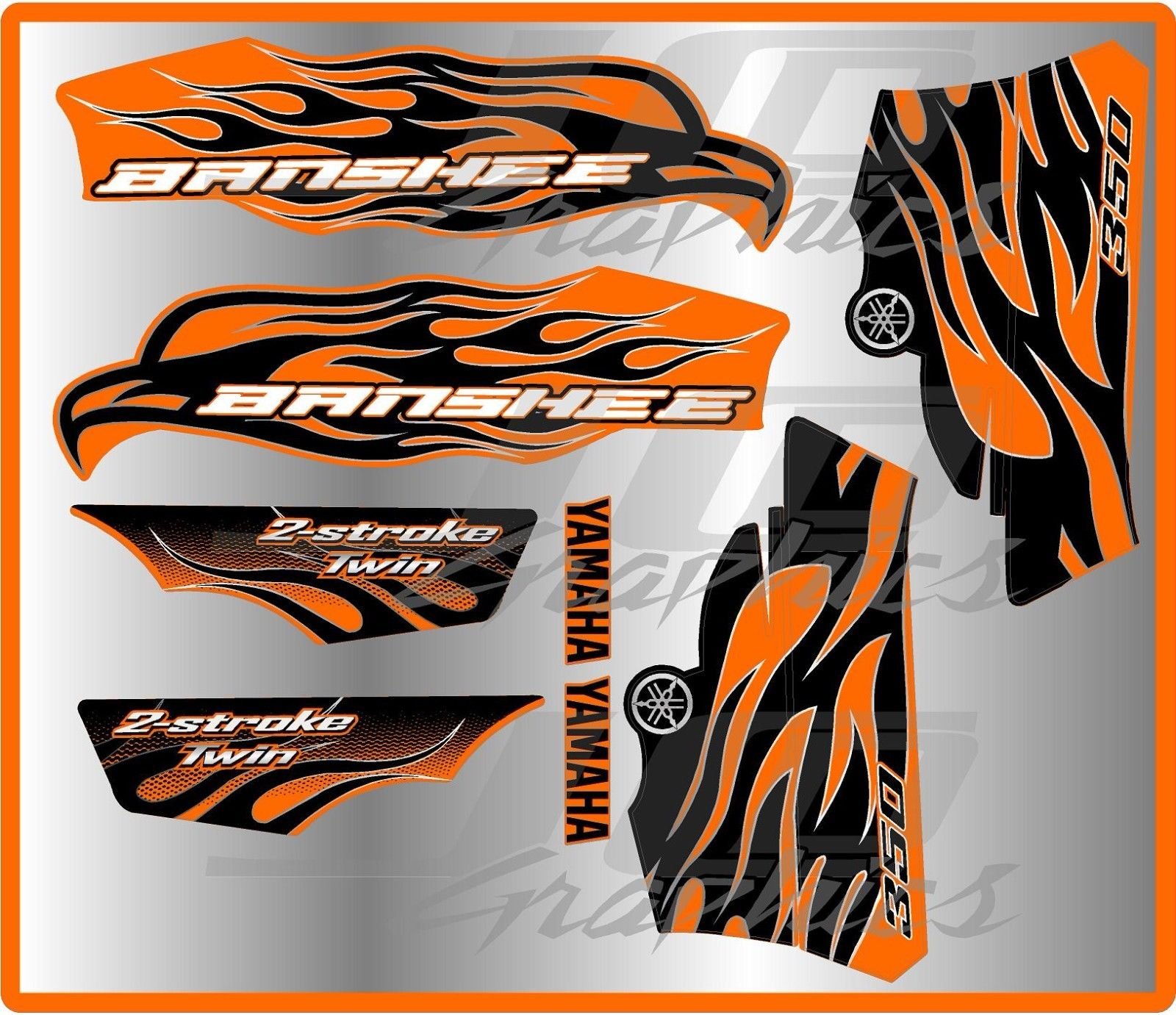 Buy yamaha banshee full graphics kit Online at desertcartINDIA