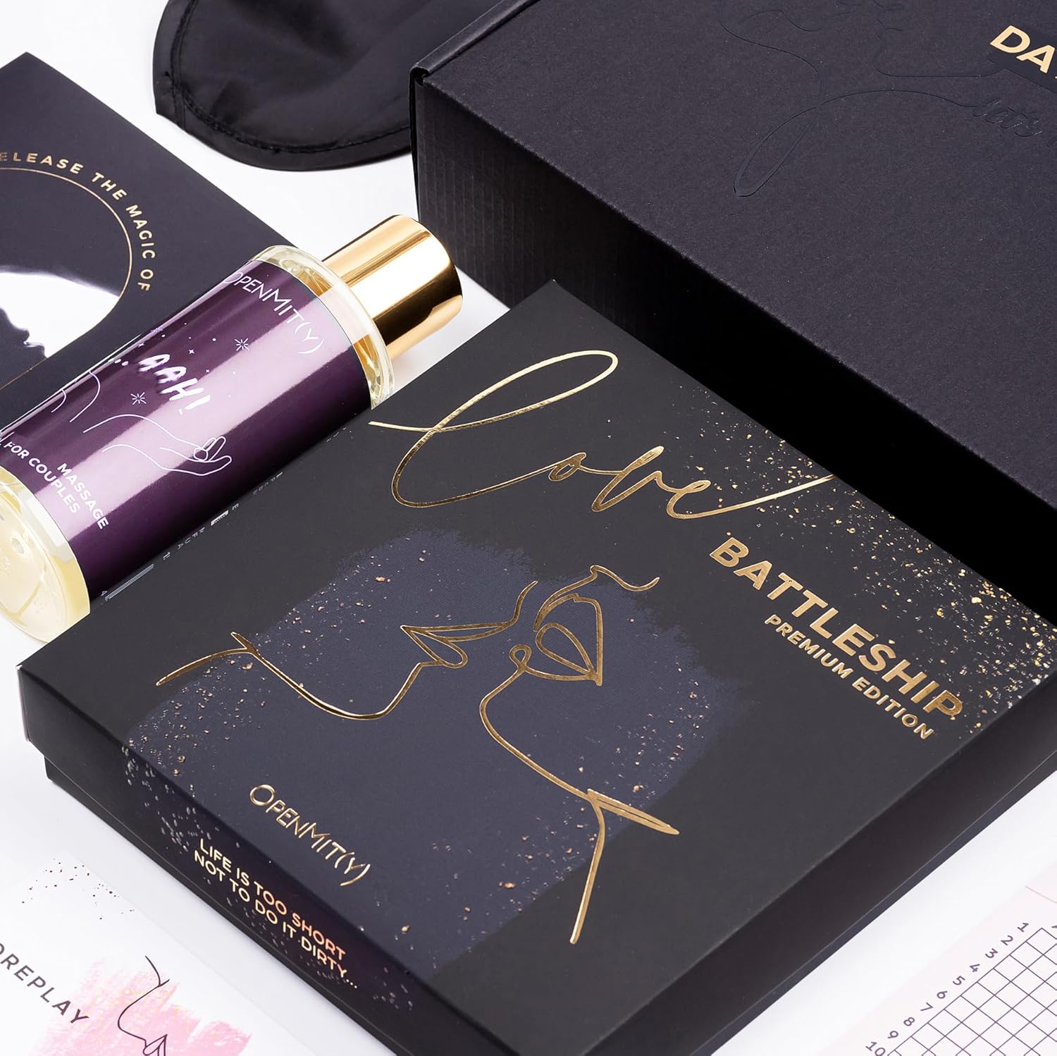 Amazon.com: OpenMity Premium Date Night Box for Couples - Anniversary ...