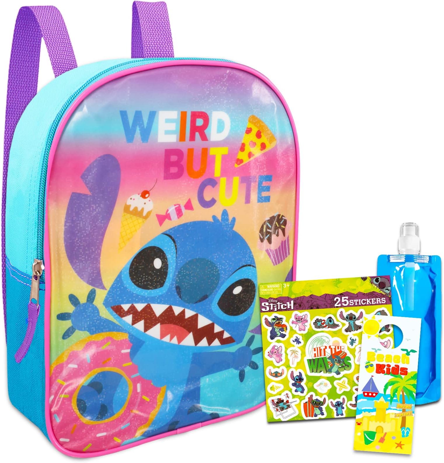 Amazon.com | Disney Lilo and Stitch Mini Backpack Set for Girls ...