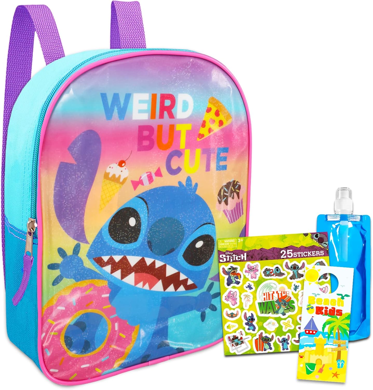Amazon.com | Disney Lilo and Stitch Mini Backpack Set for Girls ...