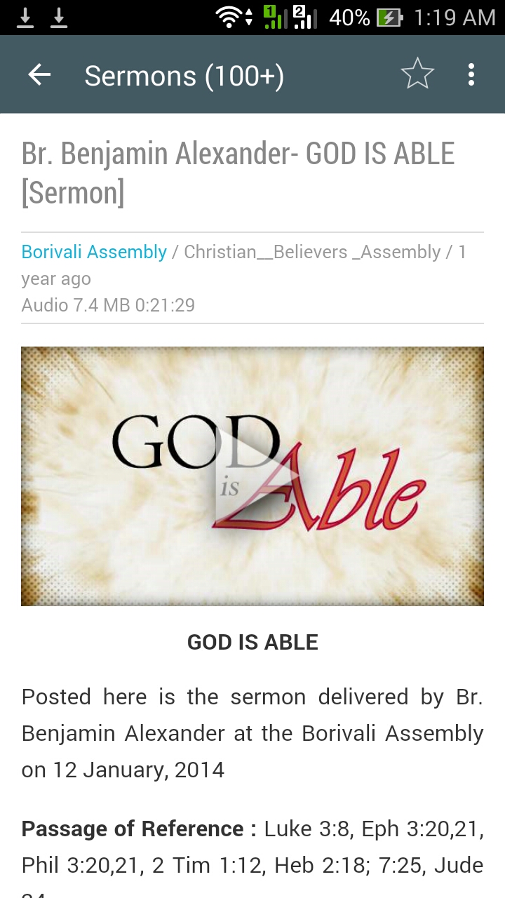 Sermon App - App on Amazon Appstore