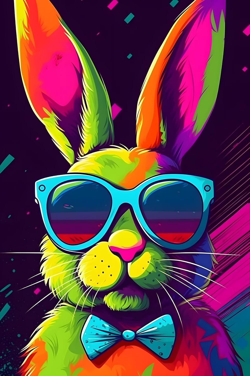 Amazon.com: Veerri Animal 5D Diamond Painting Kits for Adults-DIY Cool ...