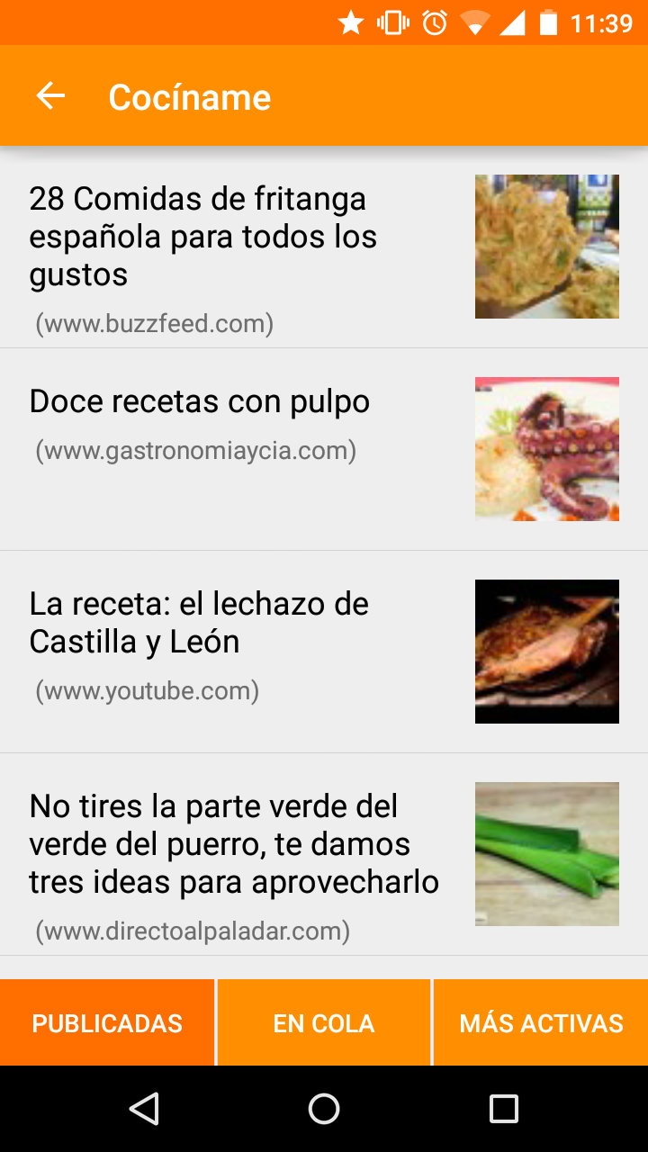 Aplicación Menéame App en Amazon Appstore