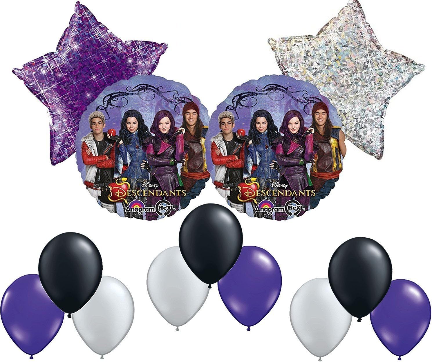 Amazon.com: Disney The Descendants Birthday Balloon Bouquet by Anagram ...