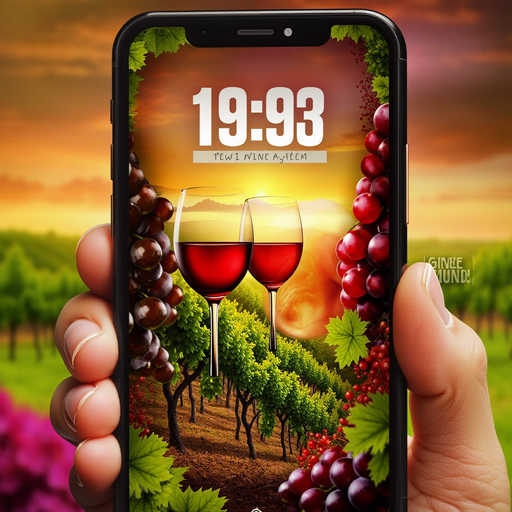Wine Wallpapers - Vineyard Vibes HD | 4K Elegant Lock Screen:Amazon.de ...