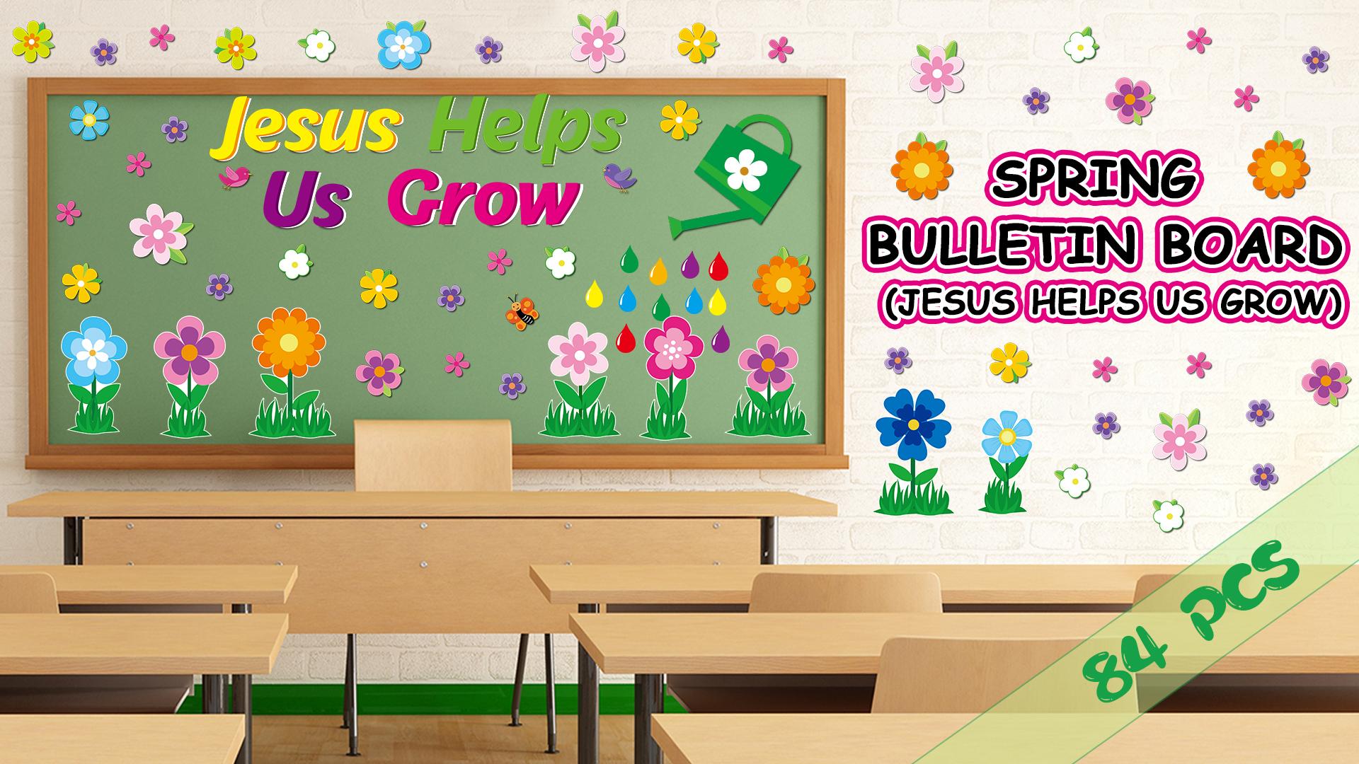 Church Preschool Bulletin Board Ideas Amazon.com : Gisgfim Bee Jesus