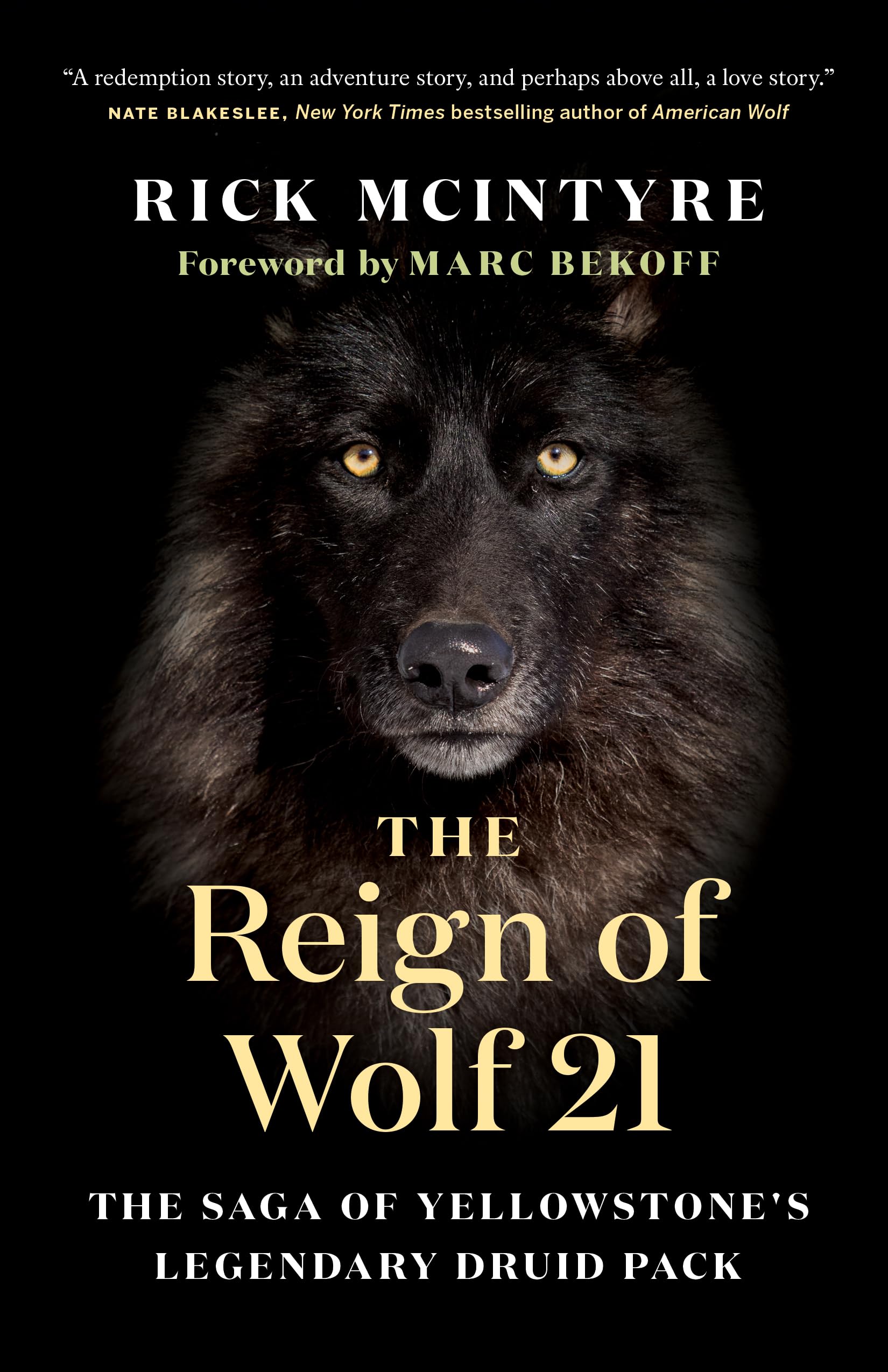 The Reign of Wolf 21: The Saga of Yellowstone's Legendary Druid Pack ...