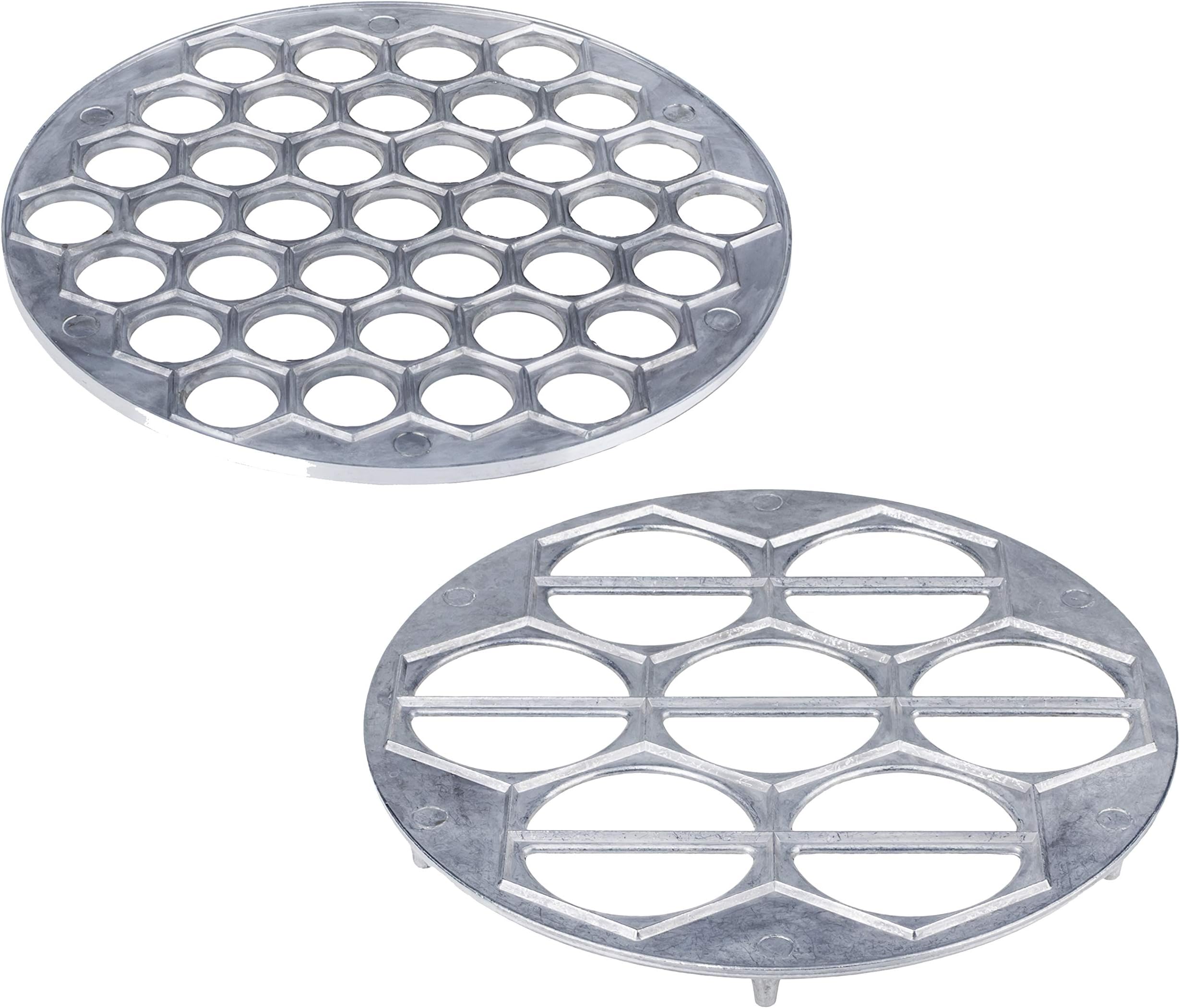 Amazon.com: Russian Pelmeni Mold - Metal Dumpling Maker - Perogi Form ...