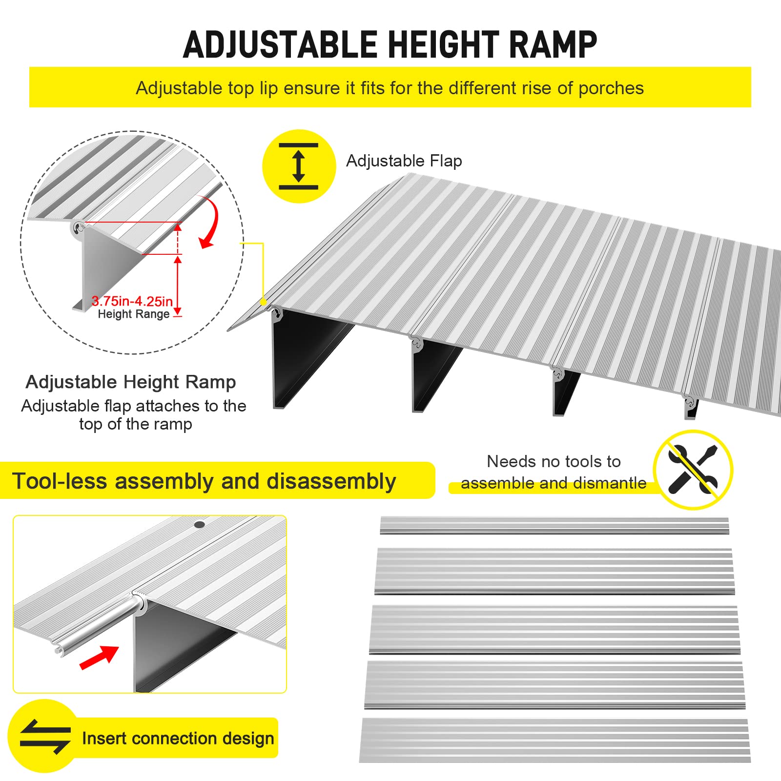 Industrial Threshold Ramps Ramp For Wheelchairs | National Ramp
