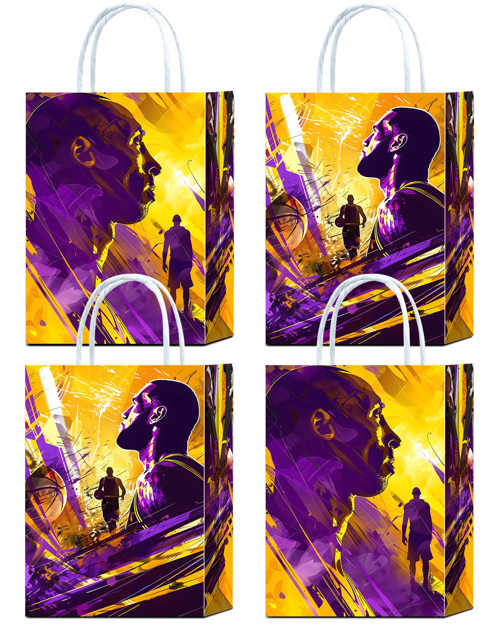 Amazon.com: 16 pcs Basketball Goodie Bags, Basketball Treat Candy Snack ...