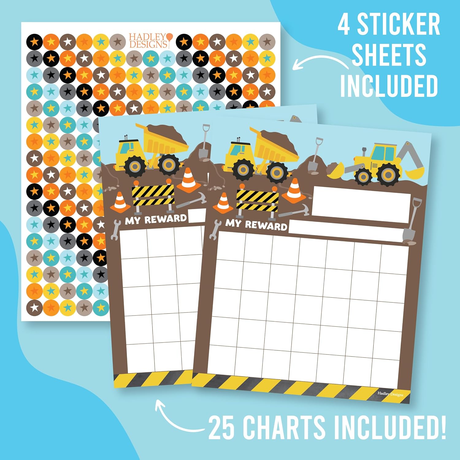 Hadley Designs Sticker Chart For Kids Behavior - Barbados | Ubuy