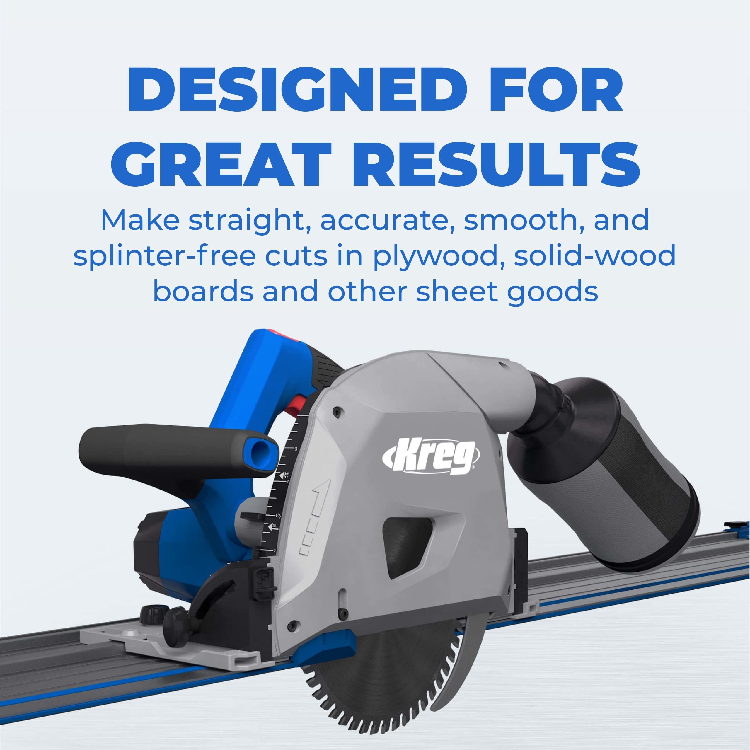 Kreg ACS2000 Adaptive Cutting System, Saw + Guide Track Kit