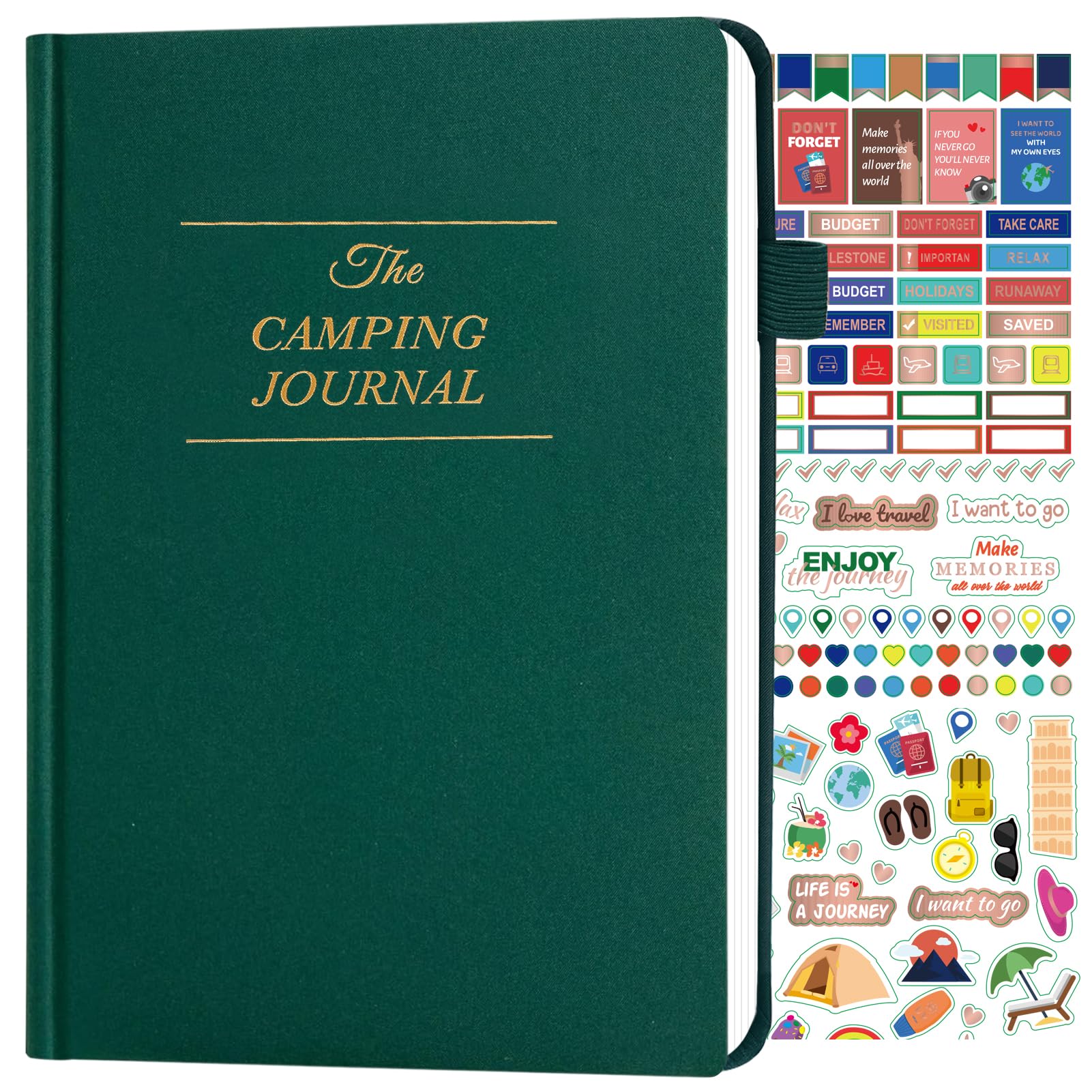 Amazon.com: Camping Essentials: Camping Journal and RV Travel Log Book ...